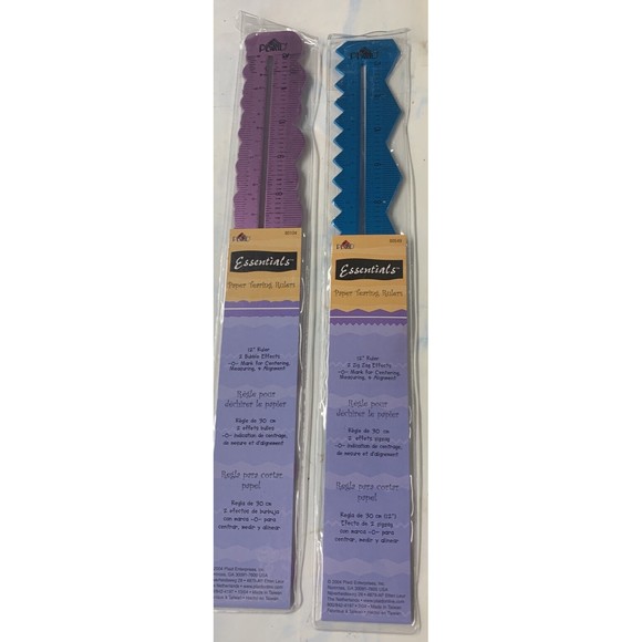 Plaid Essentials | Toys | Plaid Essentials Paper Tearing Rulers 2 ...